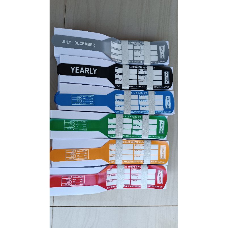 Jual Test Tag Elektrik / Tagging Elektrik Tanpa Logo | Shopee Indonesia