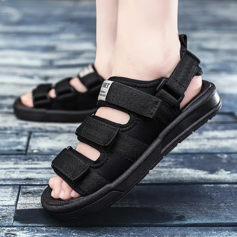 Jual ( 100% IMPORT + Kirim Hari ini )- SENDAL PRIA / Tali Belakang Yang ...