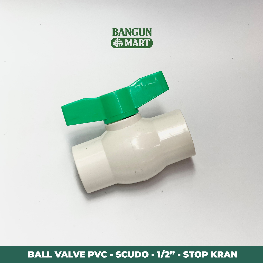Jual SCUDO Ball Valve | Stop Kran UPVC | Shopee Indonesia
