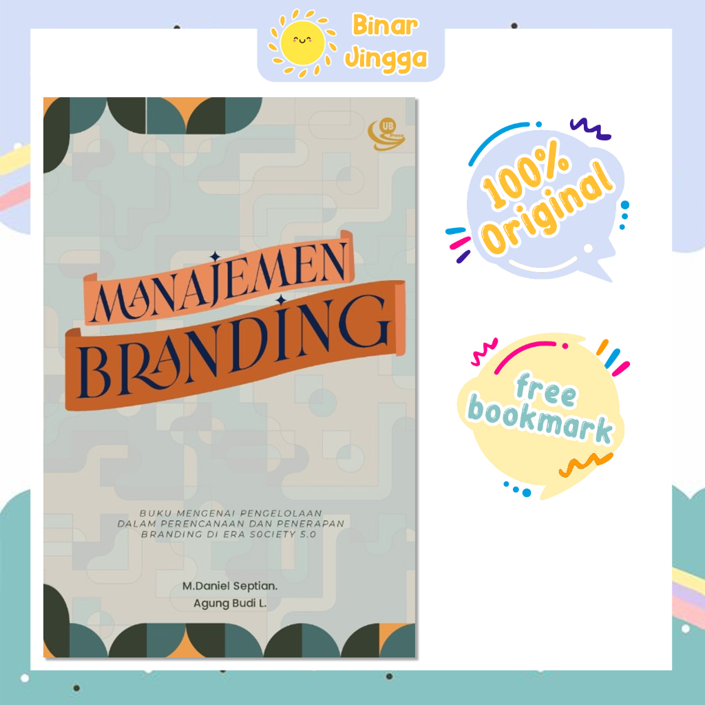 Jual Buku Manajemen Branding M. Daniel Septian UB Press | Shopee Indonesia