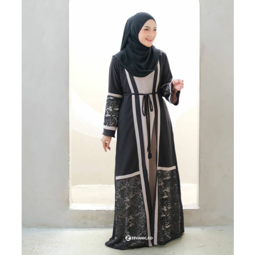 Jual Abaya arab terbaru-gamis hitam remaja kekinian - fhasion muslimah terbaru-dress remaja ...