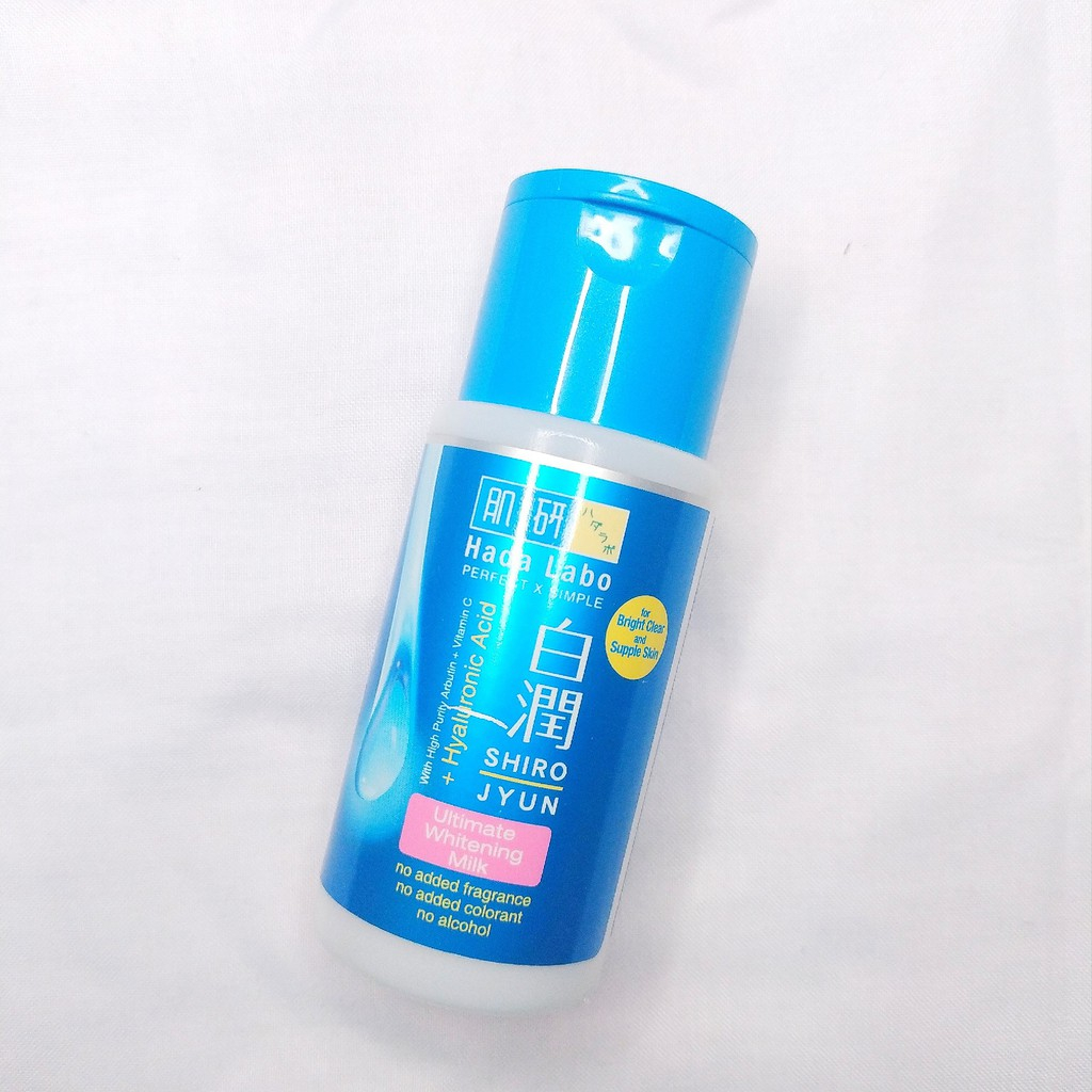 Jual HADA LABO Shirojyun Ultimate Whitening Milk 100ML (BIRU) No ...