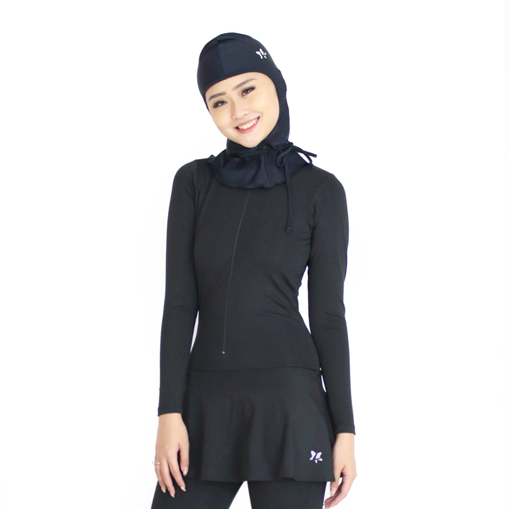 Jual Lasona Silver Teenager Burkini Hijab Swimwear Baju Renang Muslim ...