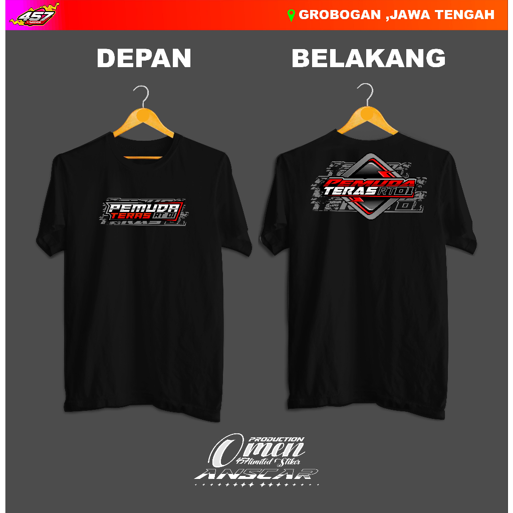 Jual Kaos PEMUDA RT Bisa Custom Nomor RT Kaos Viral Satuan/Lusinan ...