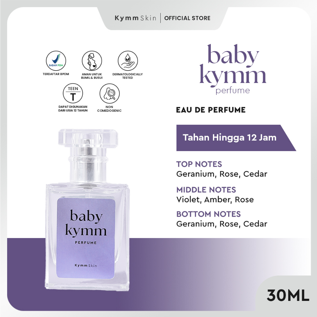 Jual KYMM SKIN Baby Kymm Parfume | EDP Parfume Tahan Lama [DC] | Shopee ...