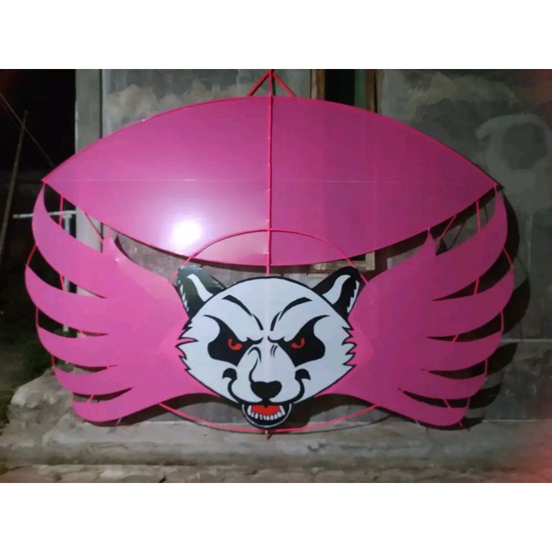 Jual LAYANGAN RAMRAMAN PANDA UK1METER FREE SENDAREN | Shopee Indonesia