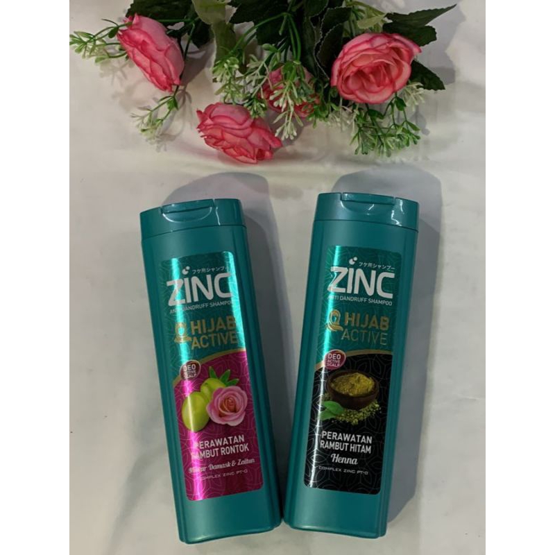 Jual Sampo Zinc Botol Hijab Active 340ml | Shopee Indonesia