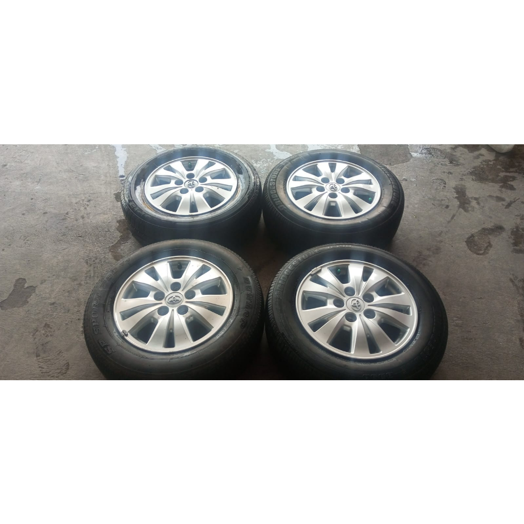 Jual VELG MOBIL BEKAS INOVA V R15 BAN 75% GRATIS ONGKIR - VELG BEKAS ...