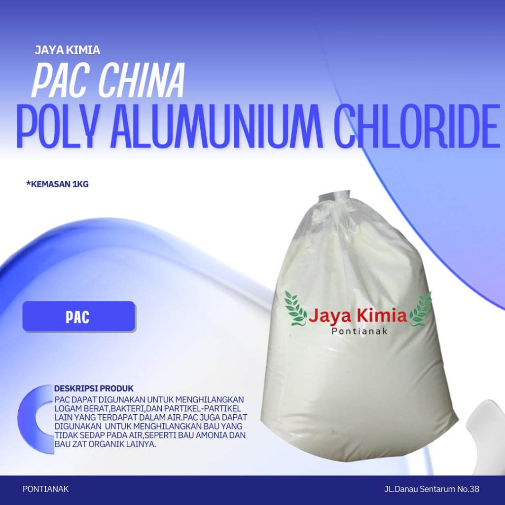 Jual PAC CHINA 1KG/PAC/PAC POWDER KUNING/POLY ALUMINIUM CHLORIDE 1KG ...