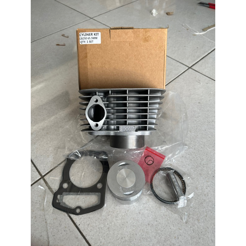 Jual silinder blok kit cb250/wy250 piston 65,5 pnp herex gl mp tiger | Shopee Indonesia