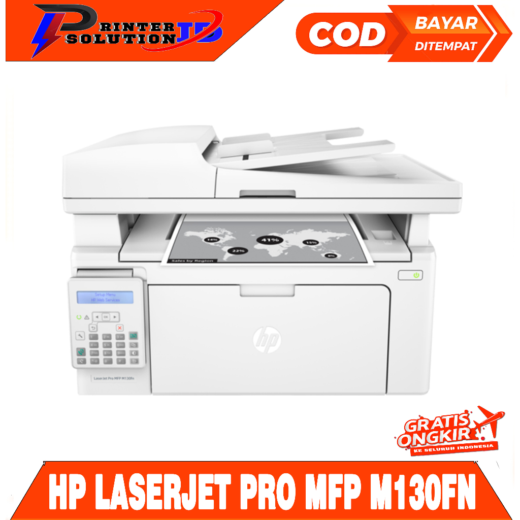 Jual Printer / Printer Fotocopy Hp Laserjet Pro Mfp M130Fn M130 Fn ...