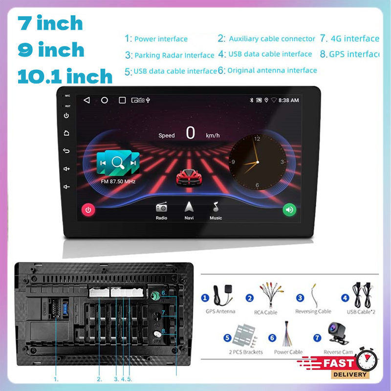 Jual 2GB Head Unit Android 7 Inch Head Unit Android 9 Inch Head Unit Android 10 Inch Head Unit ...