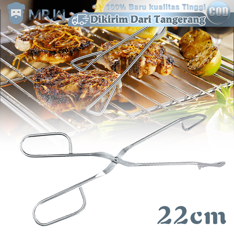 Jual Klip Penjepit Makanan Stainless 430 Capitan Makanan Kue Serbaguna ...