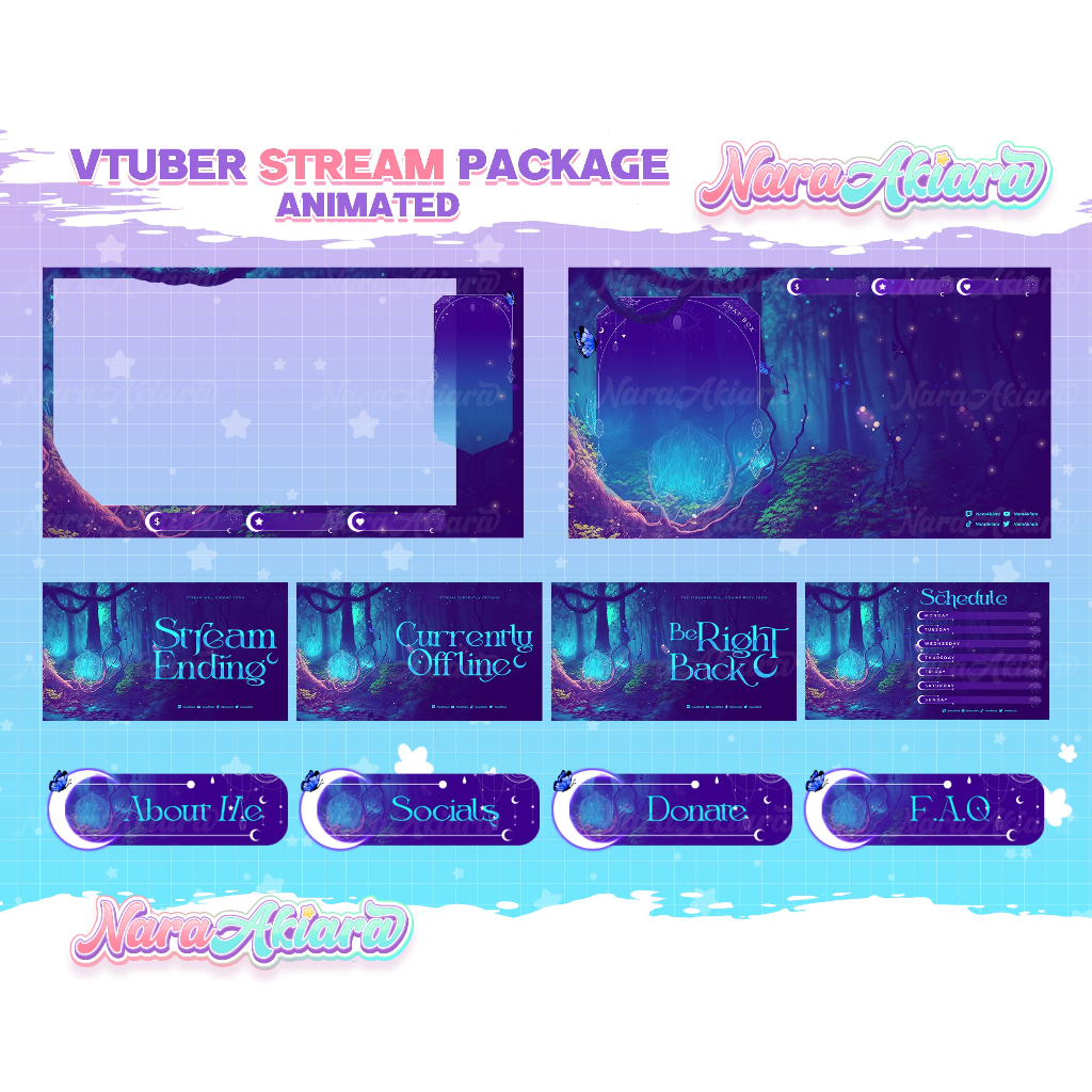 Jual Tampil Beda dengan Paket Overlay Streaming Terbaru Kami, Tema ...