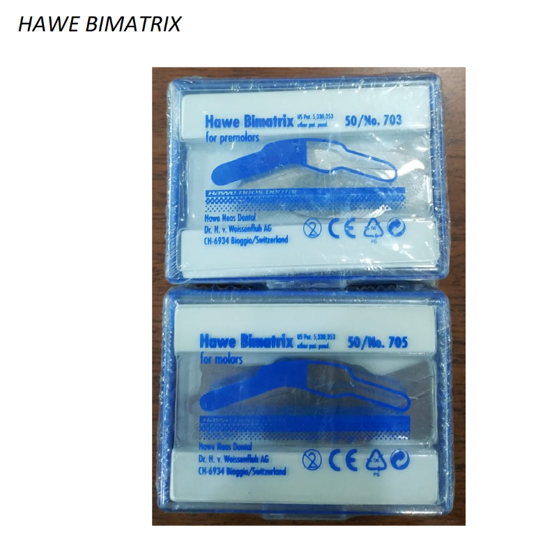 Jual HAWE - Bimatrix Molar/Premolar ISI 50PCS, Made In Switzerland ...