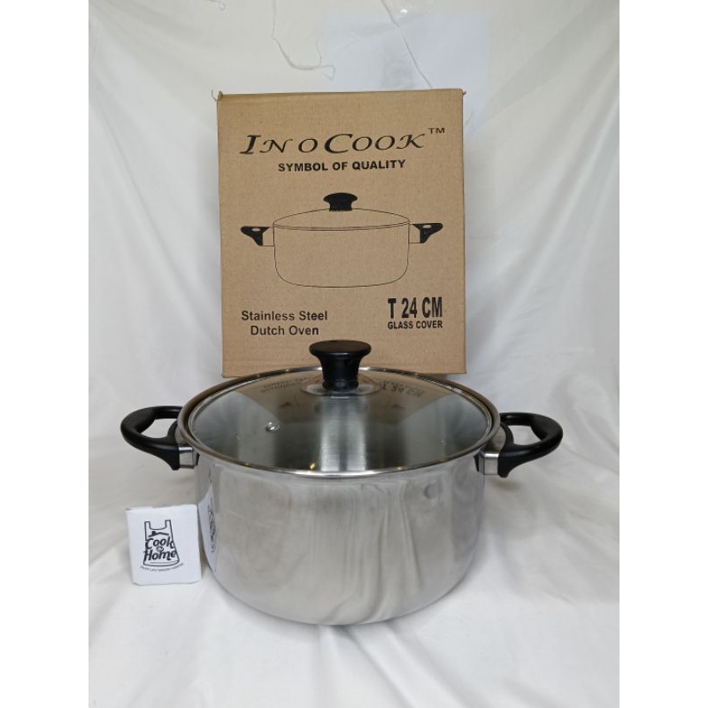 Jual Panci Dutch Oven / Panci Susu 24 cm Stainless Steel INOCOOK ...
