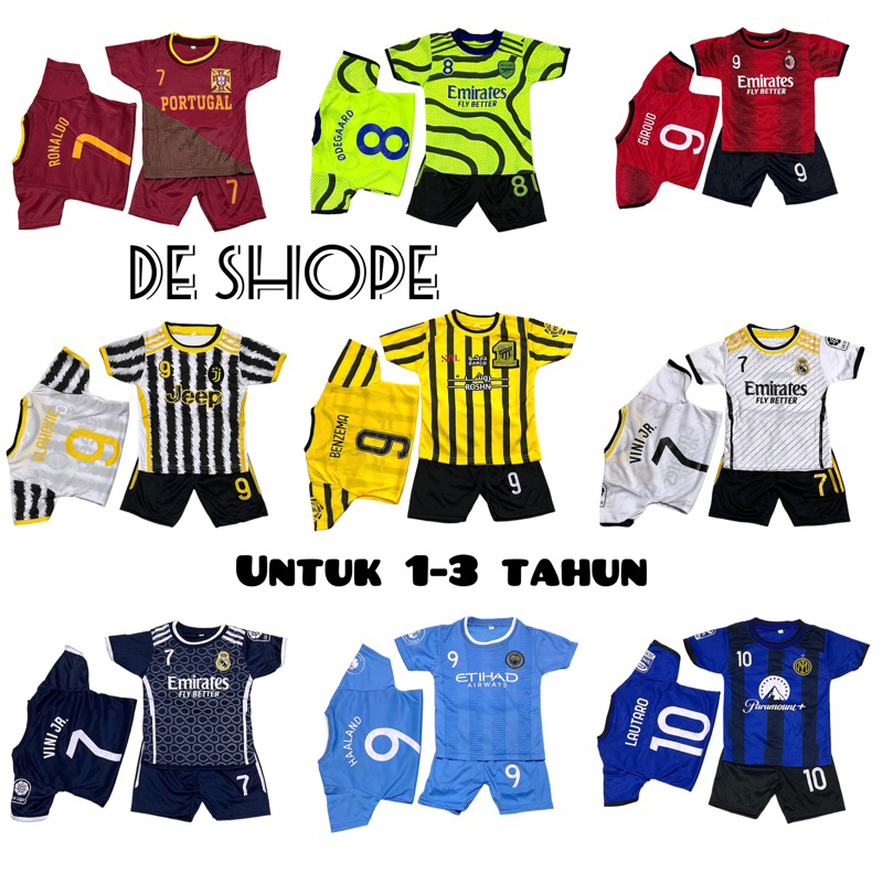 Jual BISA COD SETELAN BAJU BOLA UNTUK ANAK 6 BULAN-3 TAHUN TERBARU BAJU ... Jual BISA COD SETELAN BAJU BOLA UNTUK ANAK 6 BULAN-3 TAHUN TERBARU BAJU ...