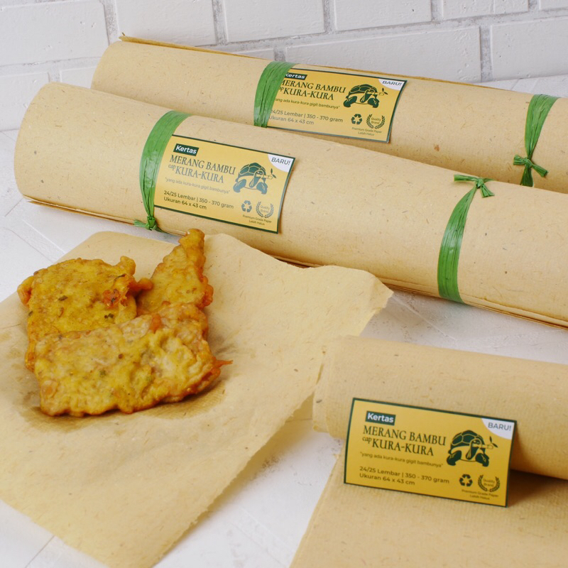 Jual Kertas Merang / Kertas Minyak Makanan / Kertas Gorengan (25lbr ...