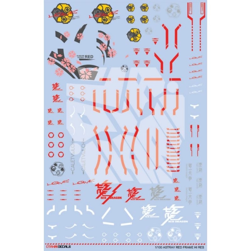 Jual ASTRAY RED FRAME HI RES DECAL PRE CUT | Shopee Indonesia