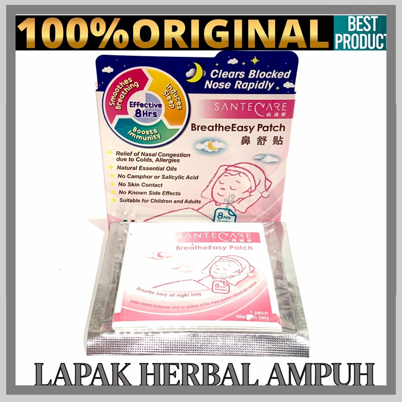 Jual SANTECARE BREATHEESY PATCH KOYO HIDUNG TERSUMBAT SANTE CARE ...