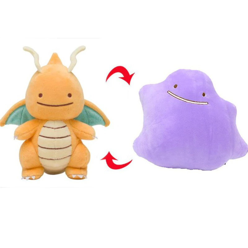 Jual Boneka Dragonite Ditto 25cm Boneka Ditto Dragonite Boneka Pokemon ...