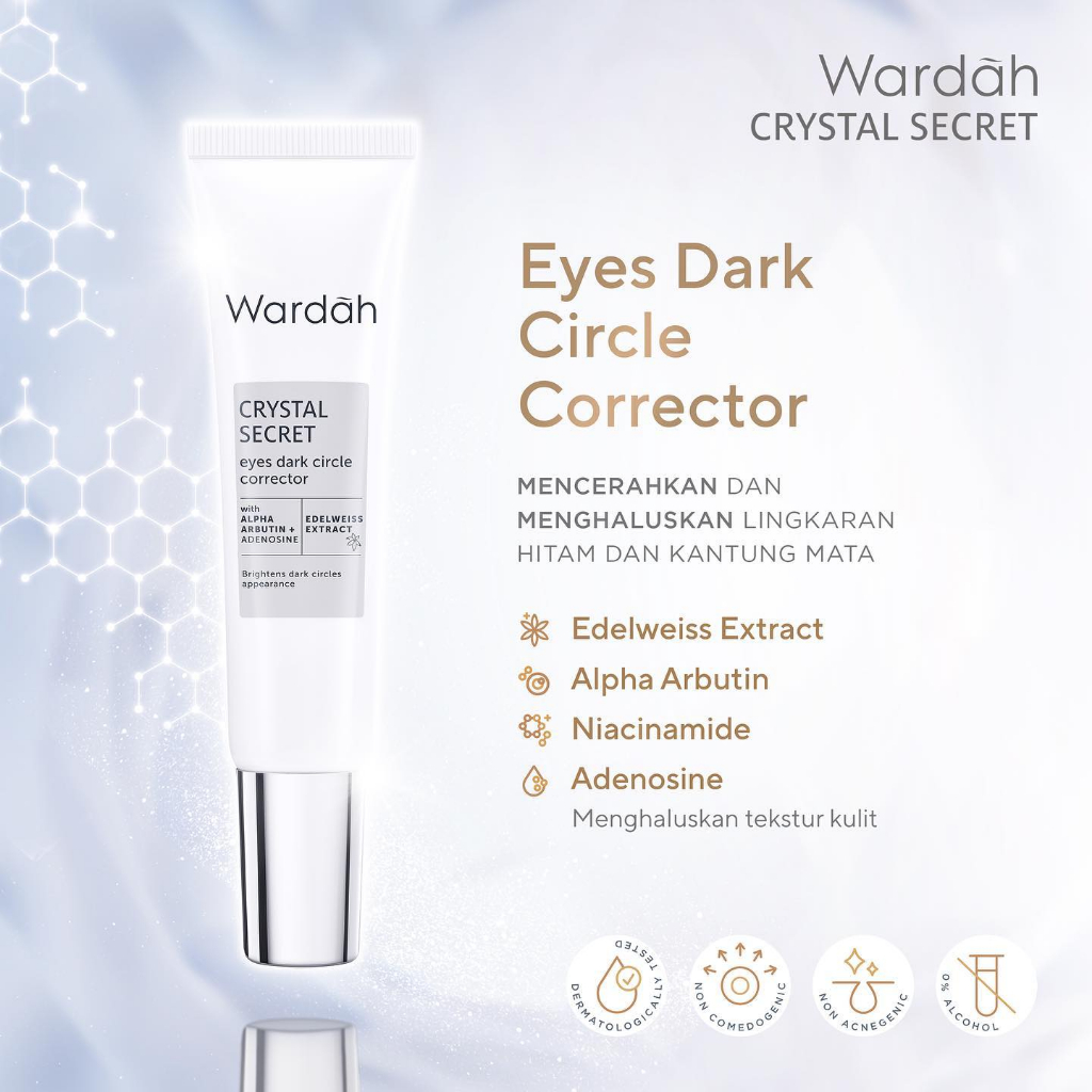 Jual Wardah Crystal Secret Eyes Dark Circle Corrector 10 ml | Shopee ...