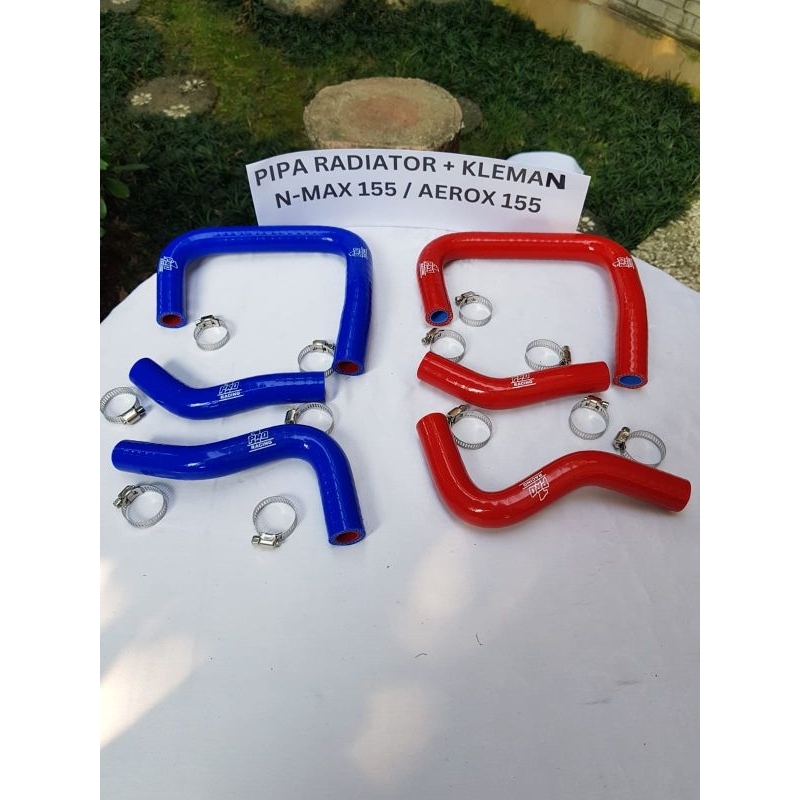 Jual Pipa Radiator + Kleman N-Max Aerox 155 Pro 1 Racing | Shopee Indonesia
