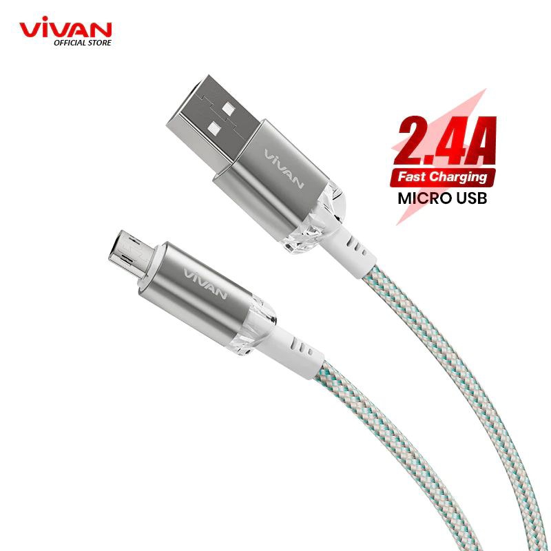 Jual Kabel Data Vivan VXM100S Cable MICRO USB ORIGINAL | Shopee Indonesia