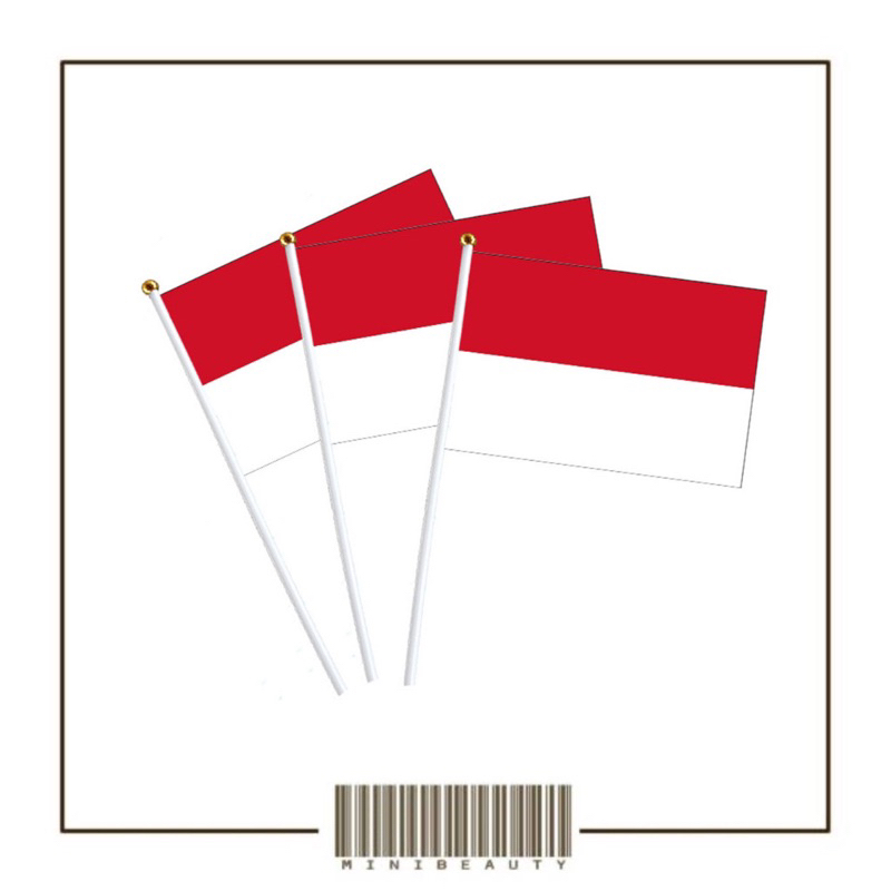 Jual bendera kain merah putih kecil Indonesia pawai 17 agustus bendera ...