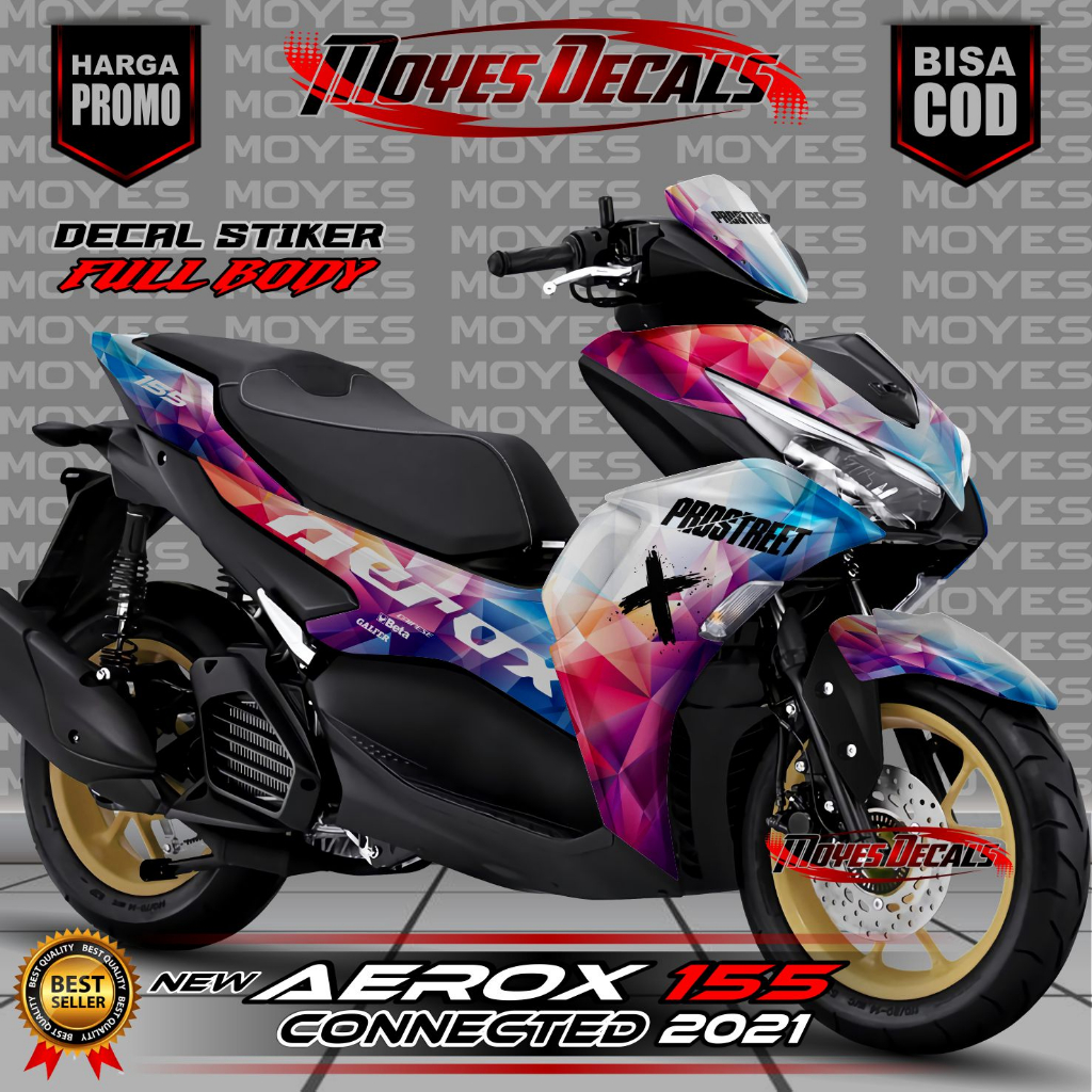 Jual Decal Fullbody Aerox New - Decal Stiker Fullbody Yamaha Aerox New ...