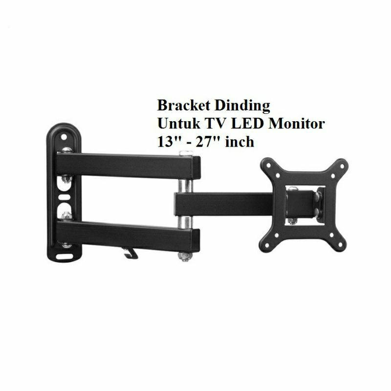 Jual Bracket TV LED Monitor 13 " - 27 " inch Braket dinding wall tilt ...