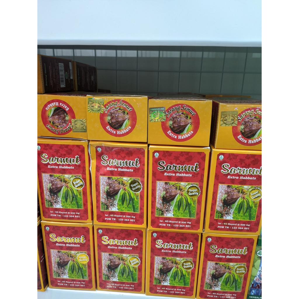 Jual kapsul sarmut extra habbats isi 60 kapsul asli original | Shopee ...