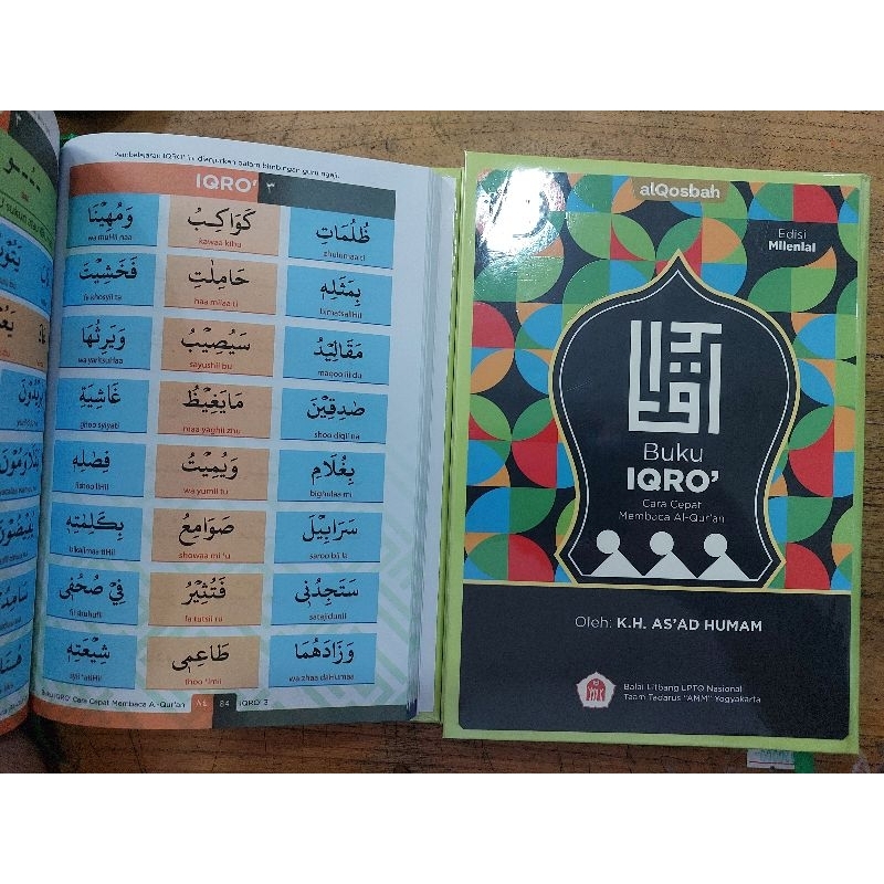 Jual Buku Iqro Milenial Latin Limited edition Hard Cover + Pita ...