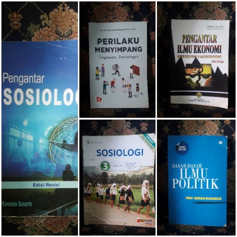 Jual Buku Pendamping Jurusan Sosiologi (S1 Sosiologi - UNJ) | Shopee Indonesia