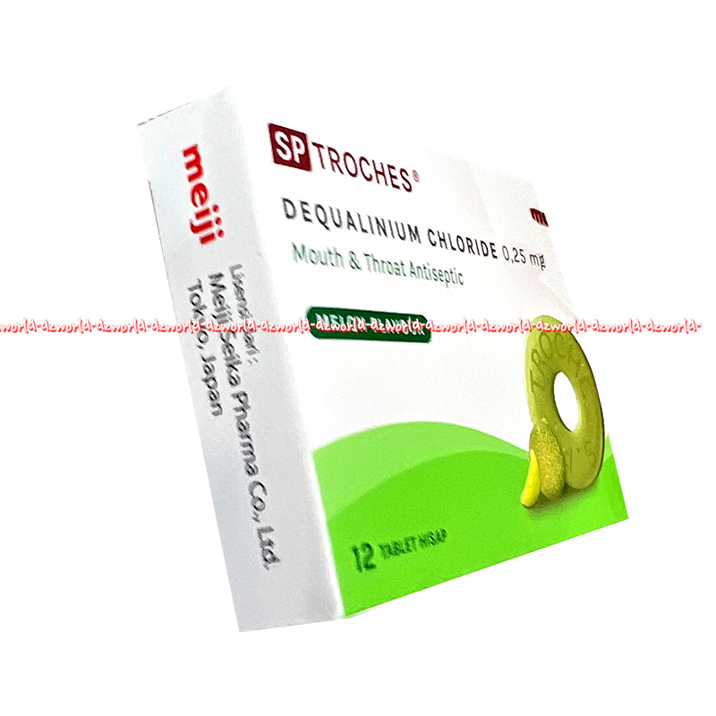 Jual Meiji Sp Troches 12Tablet Dequalinium Chloride 12 Tablet Melon ...
