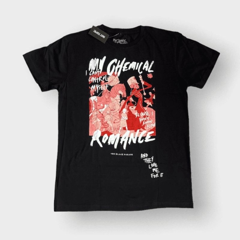 Jual Kaos band official My Chemical Romance MCR - Black Parade Red ...