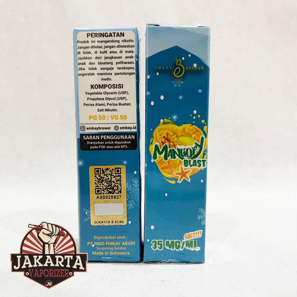 Jual [SALT BLAST] MANGOPY BLAST SALT NIC 15ML 35MG BY EMKAY LIQUID ...