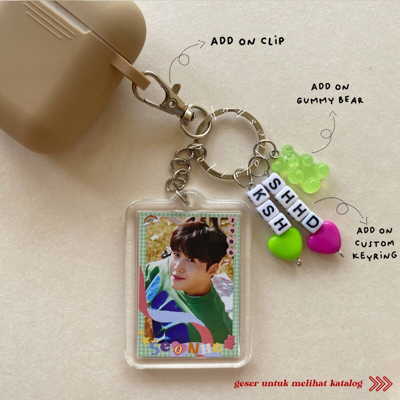 Jual [READY] K-Drama Actor Acrylic Keychain Candy Keyring / Gantungan ...