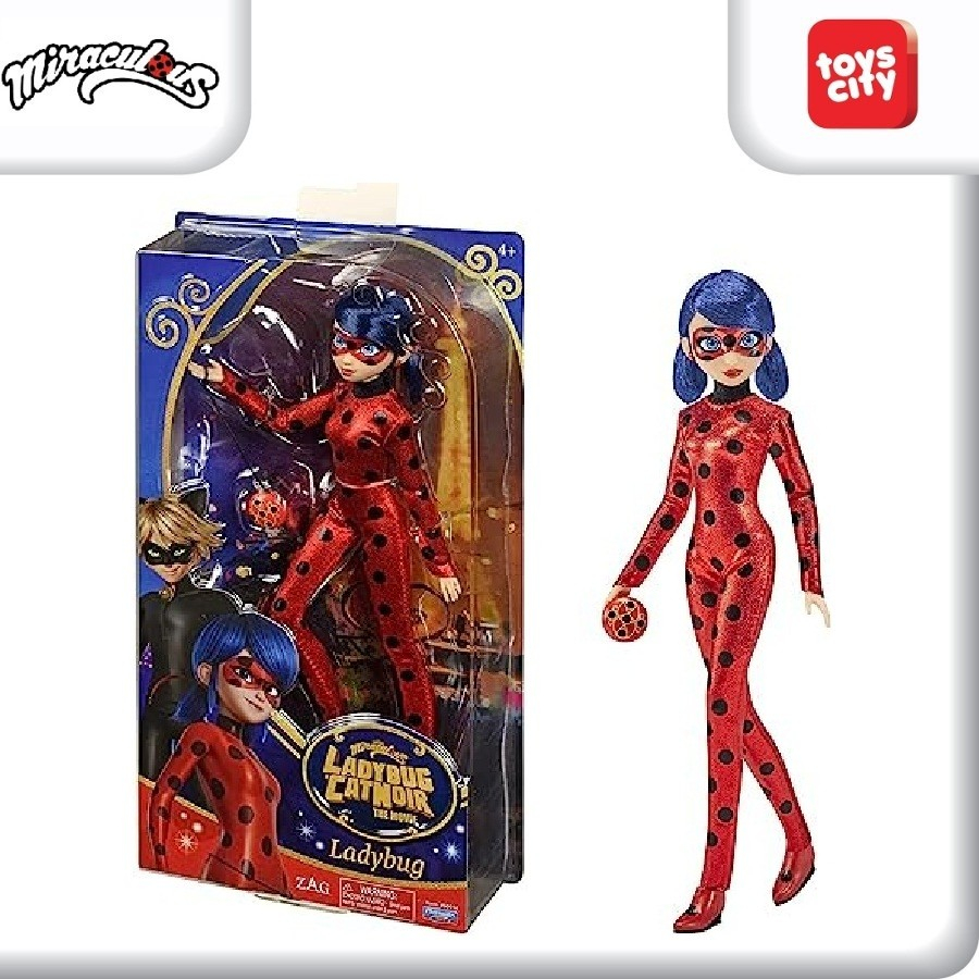 Jual Miraculous Ladybug & Cat Noir: The Movie Ladybug Mainan Figure ...