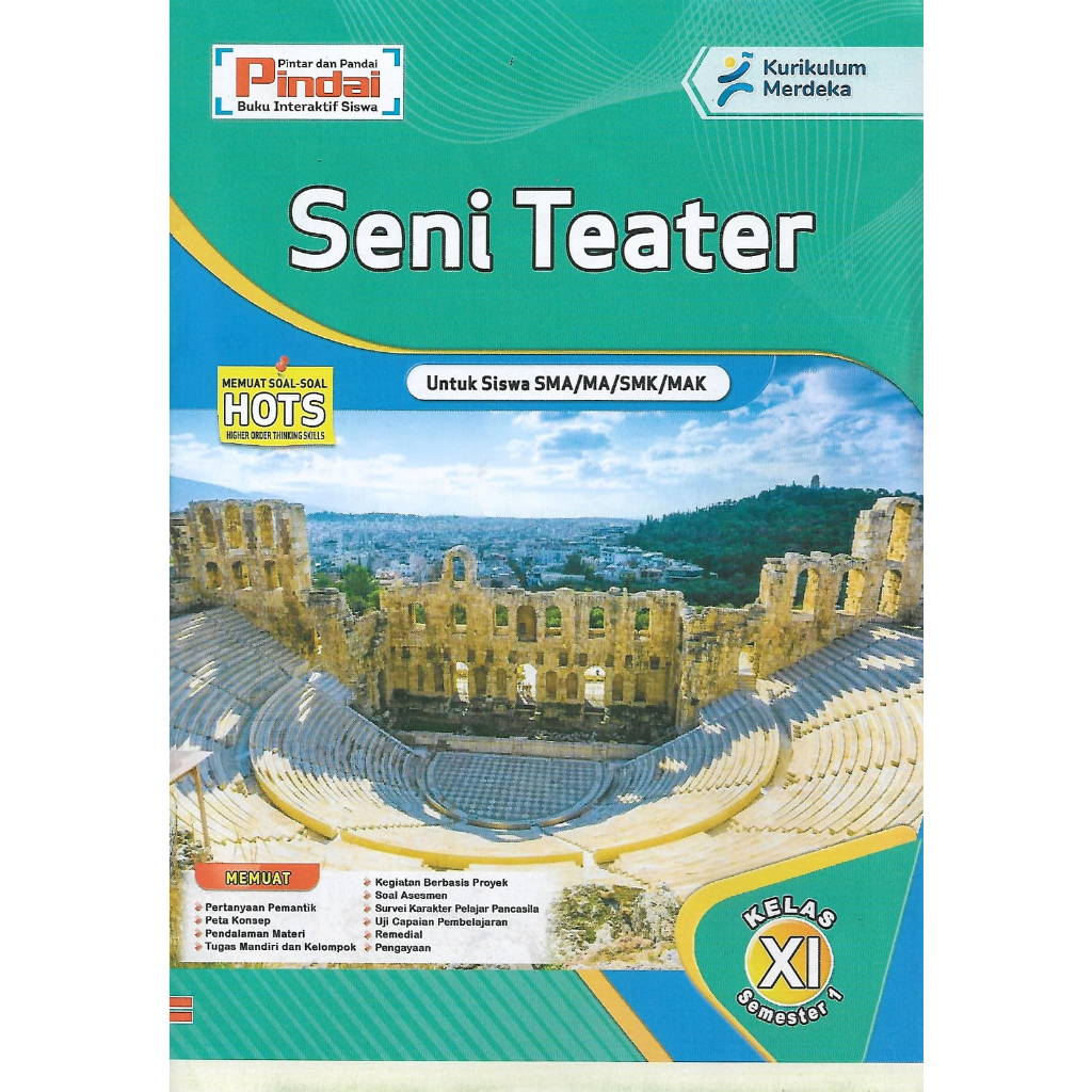 Jual Buku LKS Seni Teater Kelas 11 SMA/MA/SMK/MAK kurikulum Merdeka Semester 1 | Shopee Indonesia