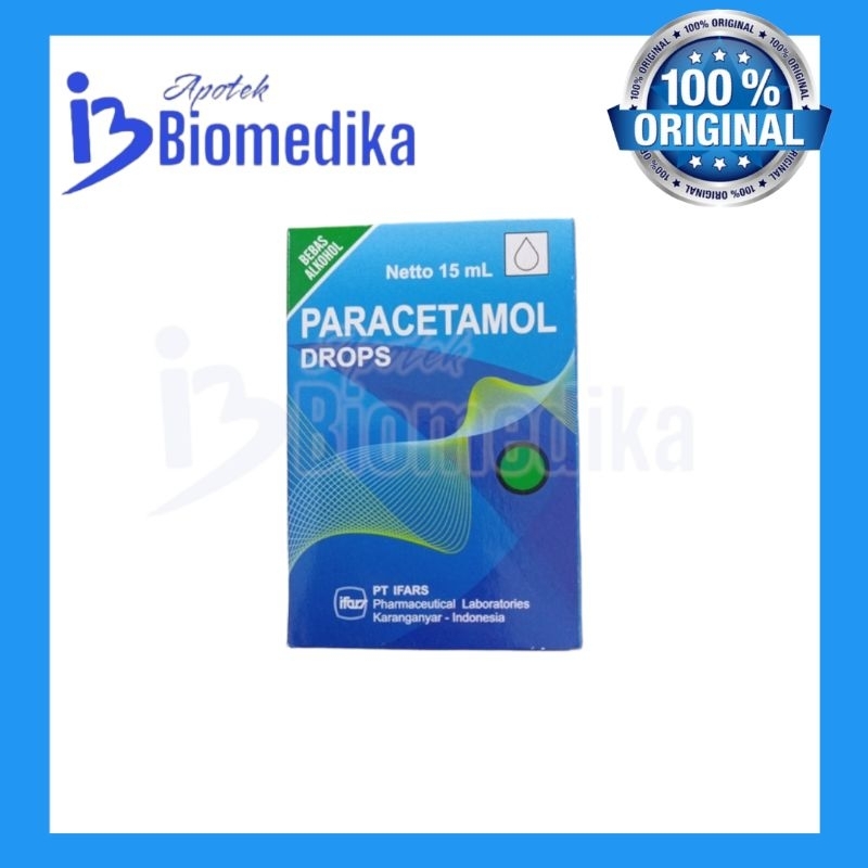 Jual PARACETAMOL DROP 15 ML obat demam bayi | Shopee Indonesia