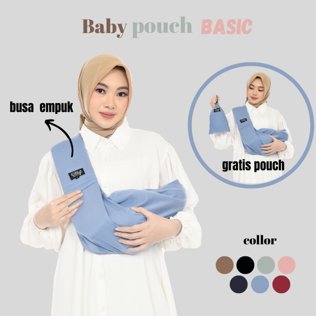 Jual Gendongan Bayi Instan Kaos Simple Gen Two dengan busa di pundak ...