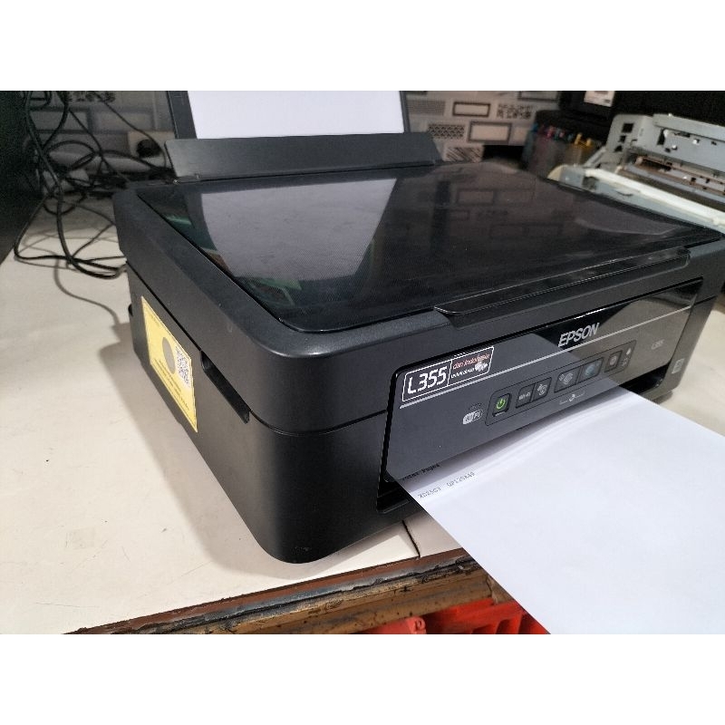 Jual Printer Murah Epson L355 Second Bisa WiFi Print Scan Copy Normal ...