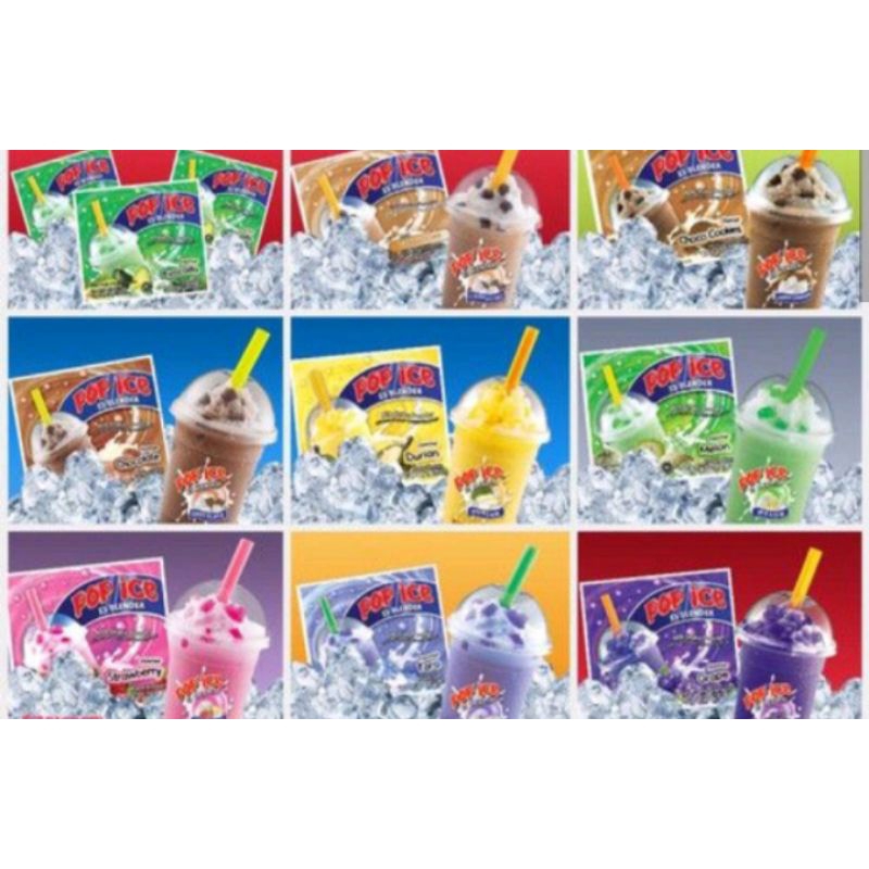 Jual Pop ice All variant, Pop ice renteng rasa rasa | Shopee Indonesia