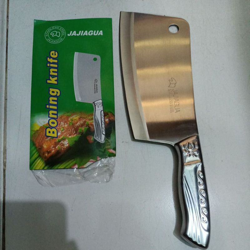 Jual golok daging/ pisau jaguar stenlles steel 315 316Pisau Cacah ...