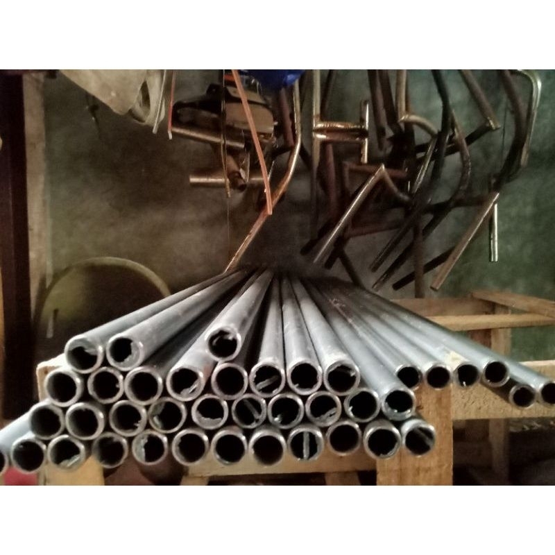 Jual HARGA 1 METER PIPA BESI TEBAL 2 MM DIAMETER LUBANG 17MM (1/2 ...