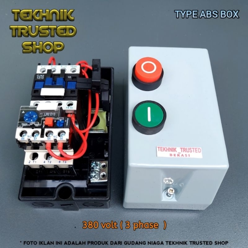 Jual DOL auto starter GMWX 380 volt 3phase Magnetic switch contactor ...