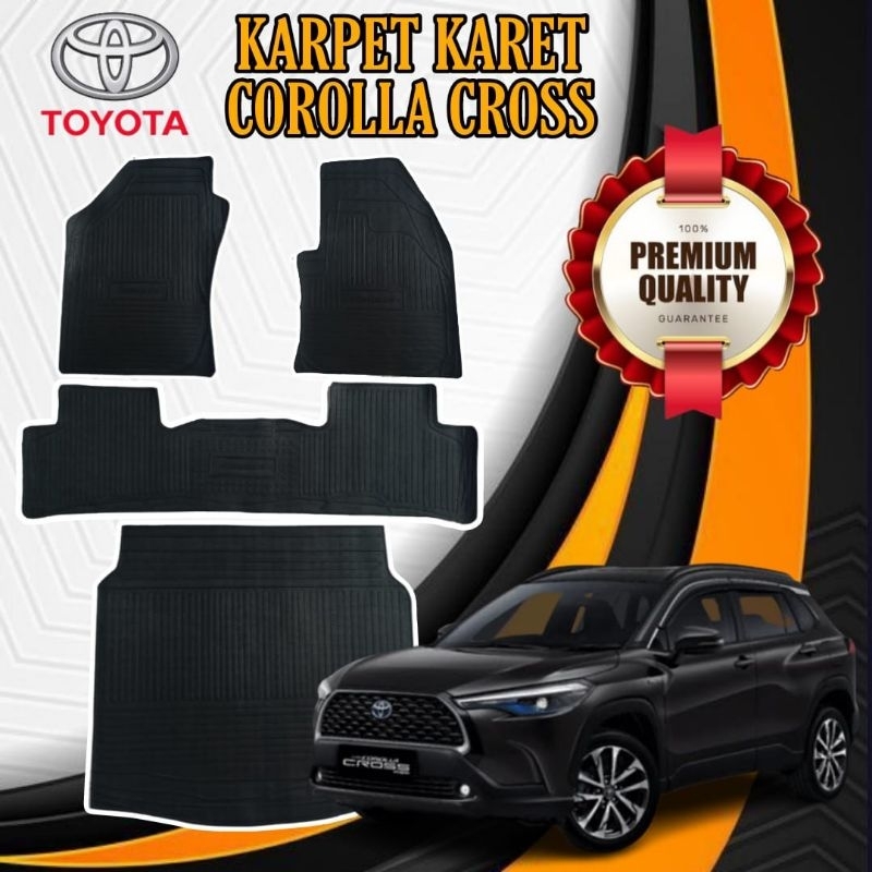 Jual KARPET MOBIL TOYOTA COROLLA CROSS FULL SET LOGO PREMIUM | Shopee ...