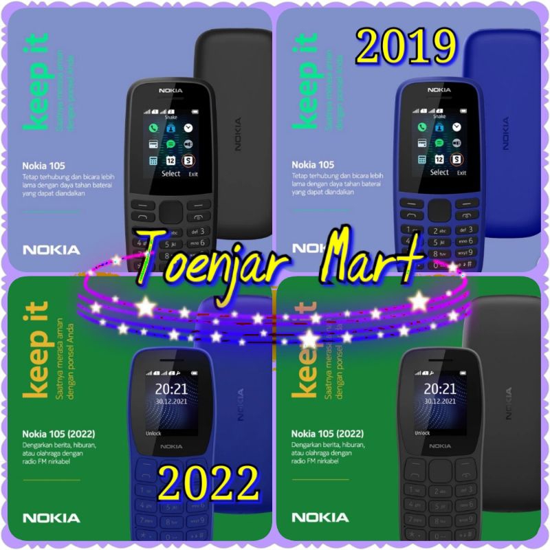 Jual Nokia 105 2019 2022 2023 Garansi Resmi | Shopee Indonesia