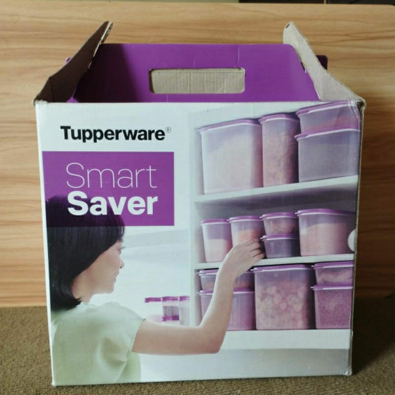 Jual Tupperware compact high bowl 650ml summer fun set smart saver set ...